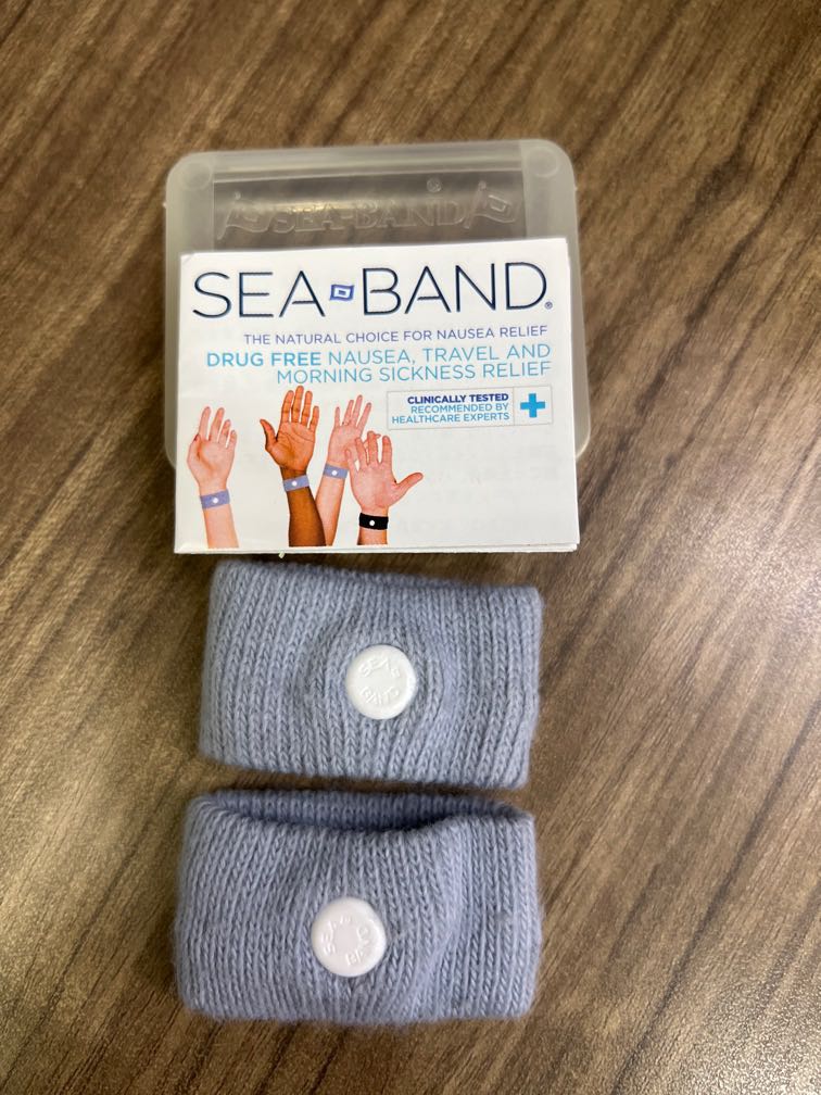 Sea Band - for motion sickness, Health & Nutrition, Medical Supplies ...