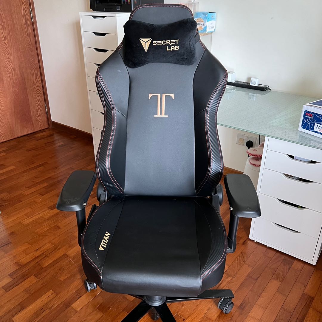 Secretlab TITAN Gaming Chair Full Leather, Furniture & Home Living ...