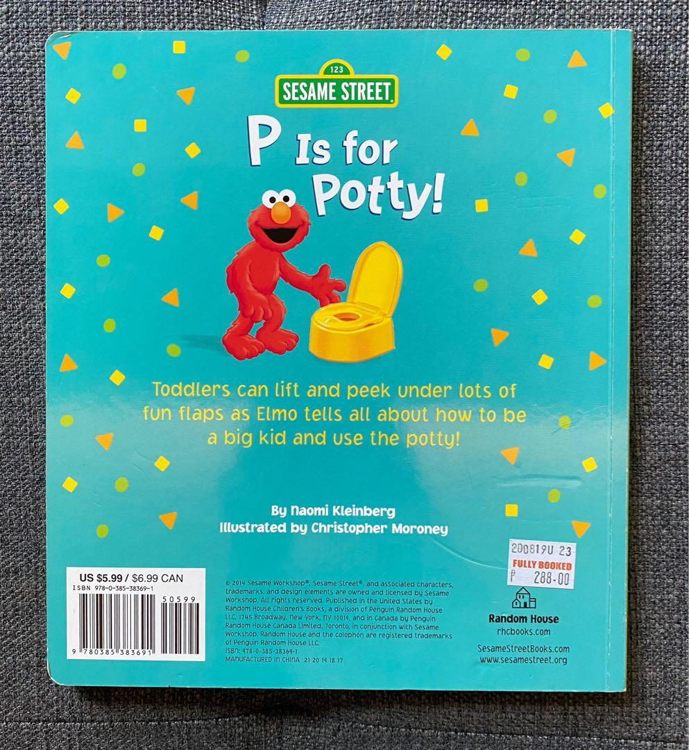 Sesame Street - P is for Potty, Hobbies & Toys, Books & Magazines ...