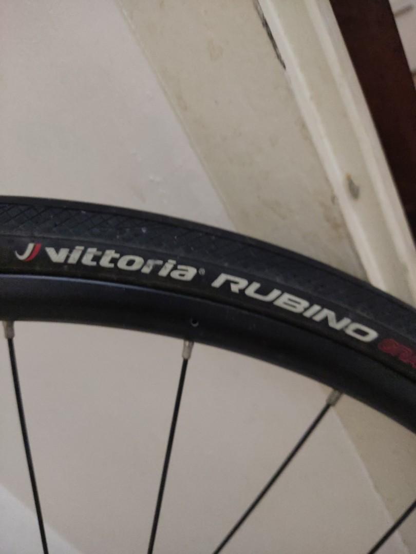 Shimano r5 wheelset. Rear wheel, Sports Equipment, Bicycles & Parts ...