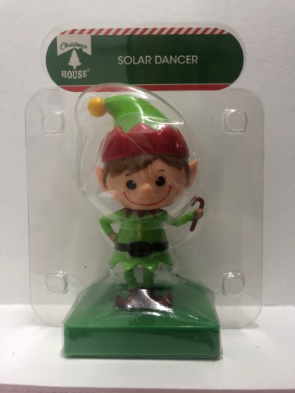 Solar powered dancing elf toy, Hobbies & Toys, Toys & Games on Carousell