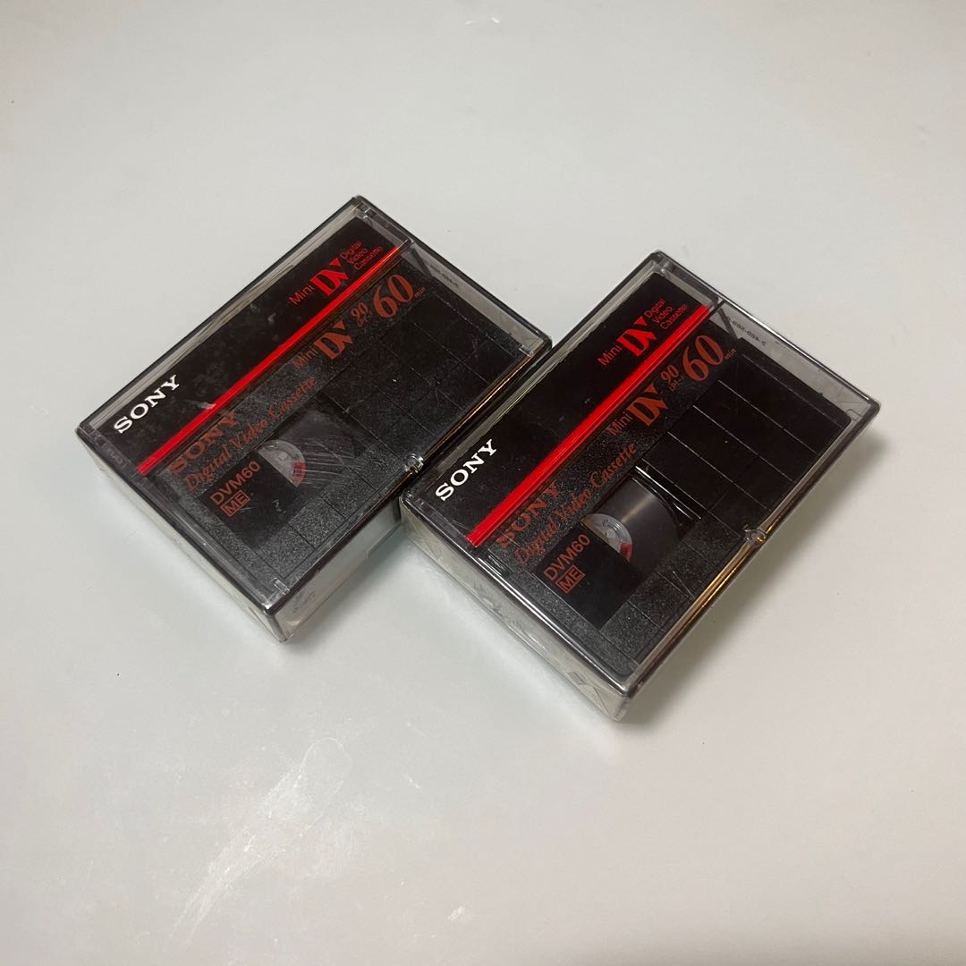 Sony Digital Video Cassette Mini DV 60, 攝影器材, 攝錄機 - Carousell