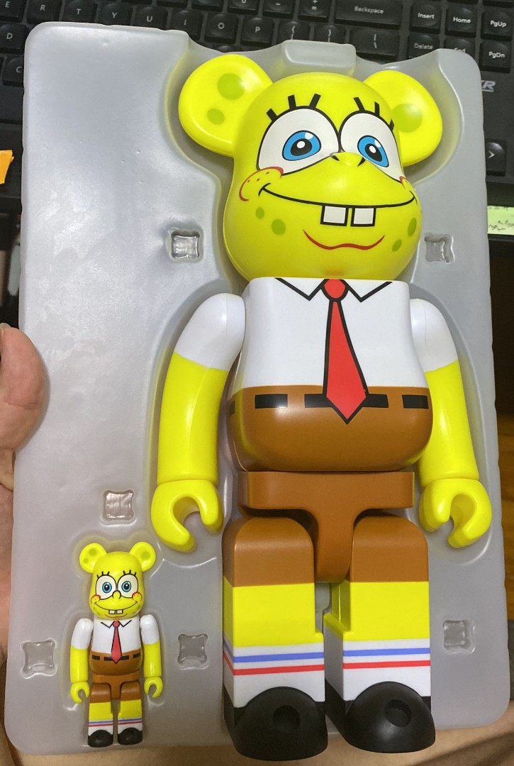 Spongebob 400% and 100%, Hobbies & Toys, Toys & Games on Carousell