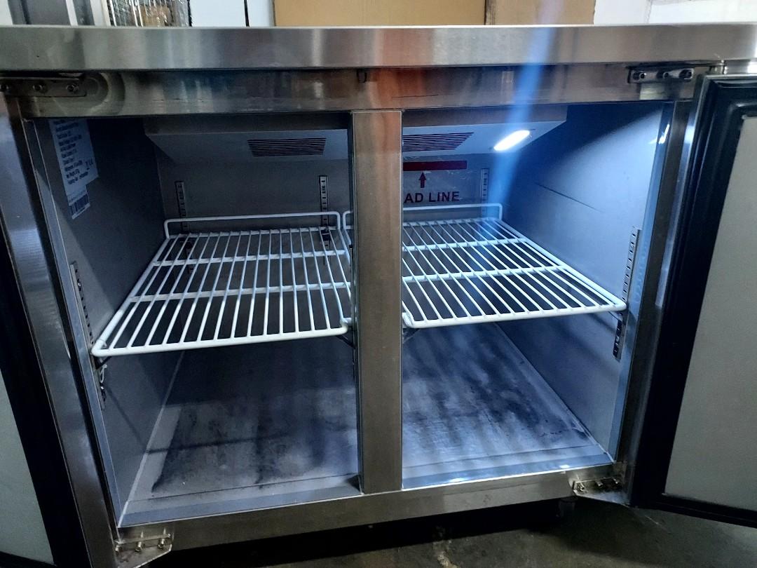 Ss 2 door table chiller, TV & Home Appliances, Kitchen Appliances ...