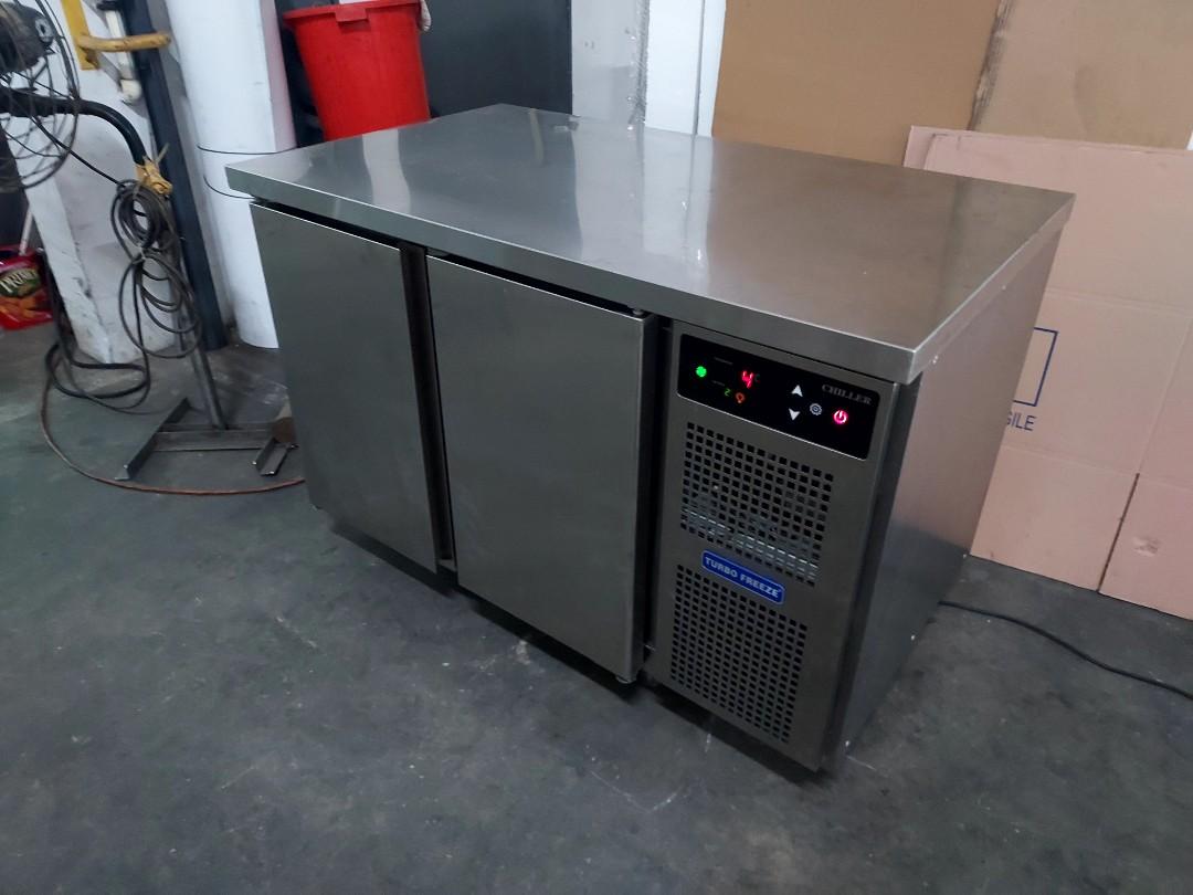 Ss 2 door table chiller, TV & Home Appliances, Kitchen Appliances ...