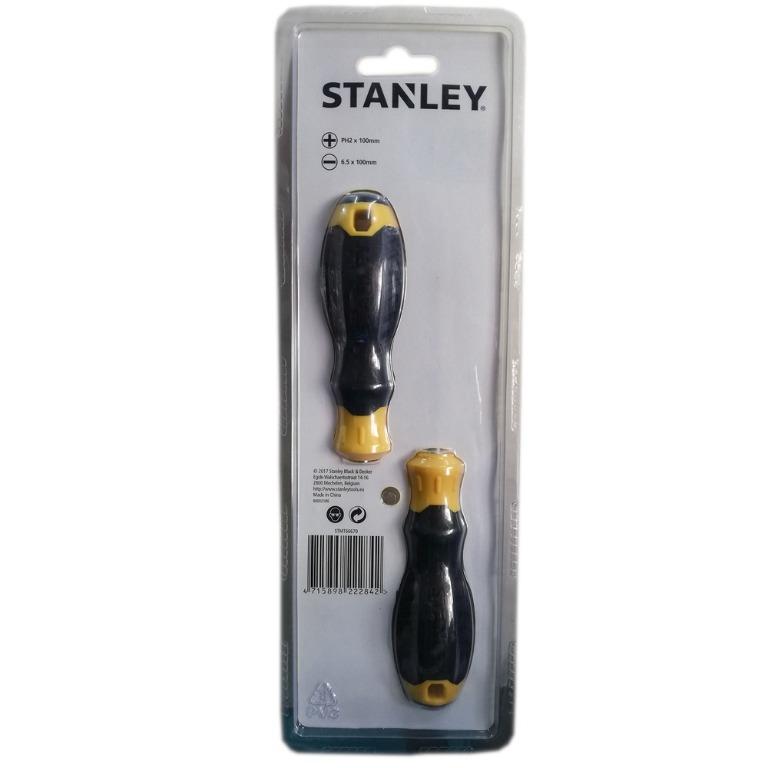 Stanley Screwdriver Set cushion Grip Pair (STMT66670), Commercial ...