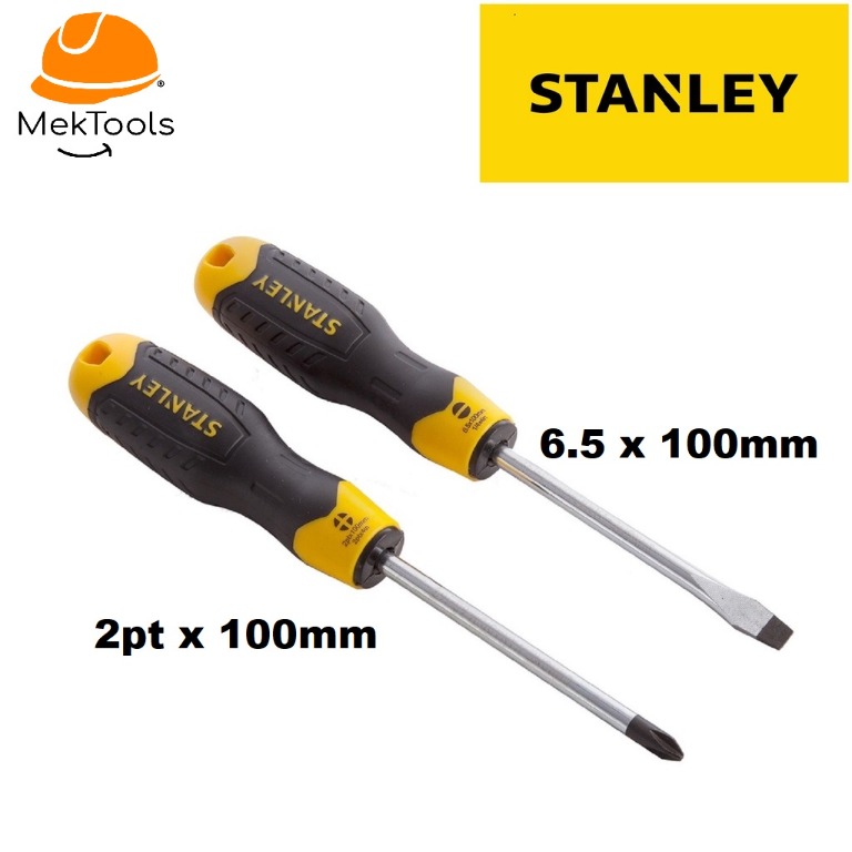 Stanley Screwdriver Set cushion Grip Pair (STMT66670), Commercial ...