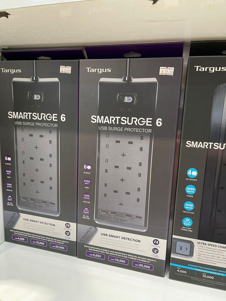 Targus power extension with USB charger, TV & Home Appliances ...