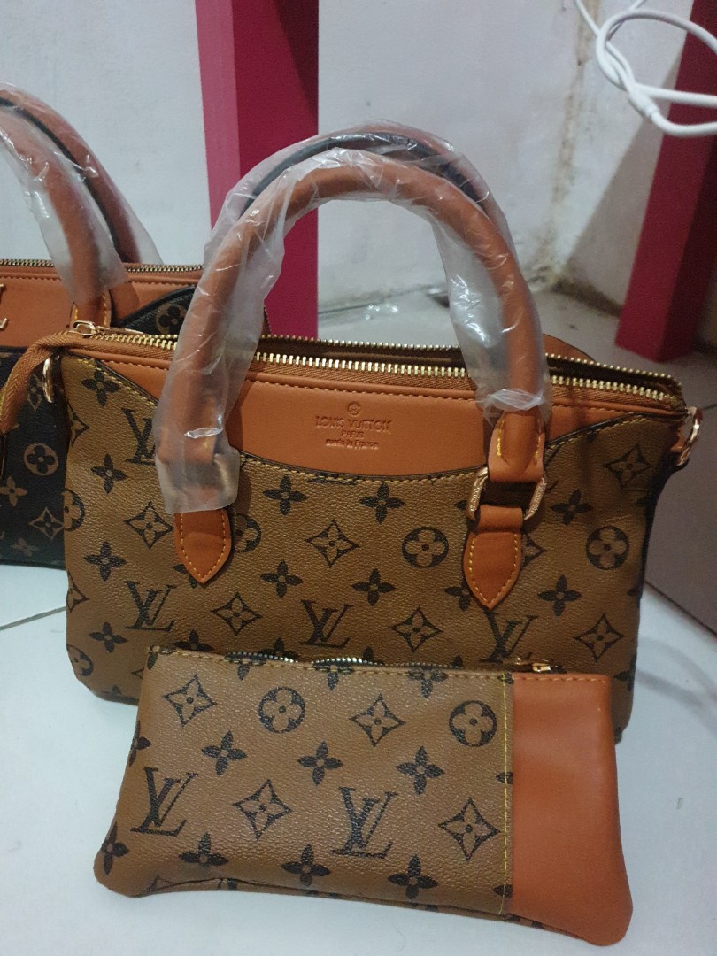Tas LV Palas, Fesyen Wanita, Tas & Dompet di Carousell