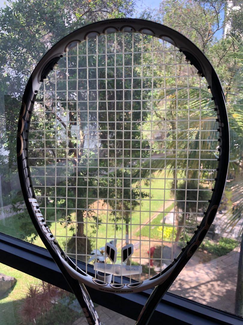 Tennis Racket - Prince O3 Gold, Sports Equipment, Sports & Games ...