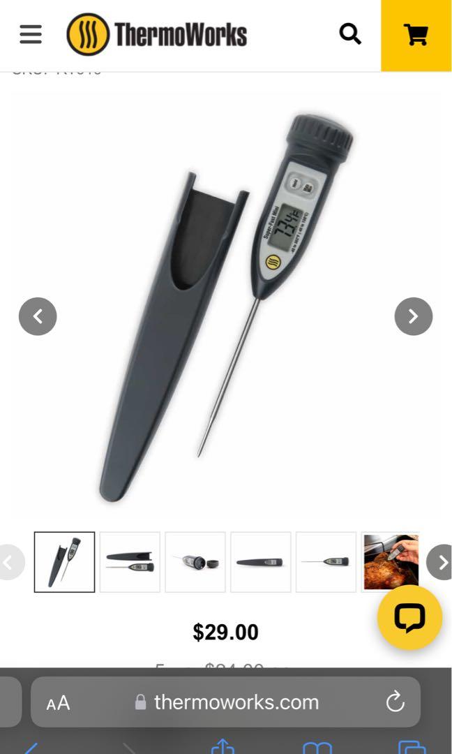ThermoWorks thermometer, Furniture & Home Living, Kitchenware ...