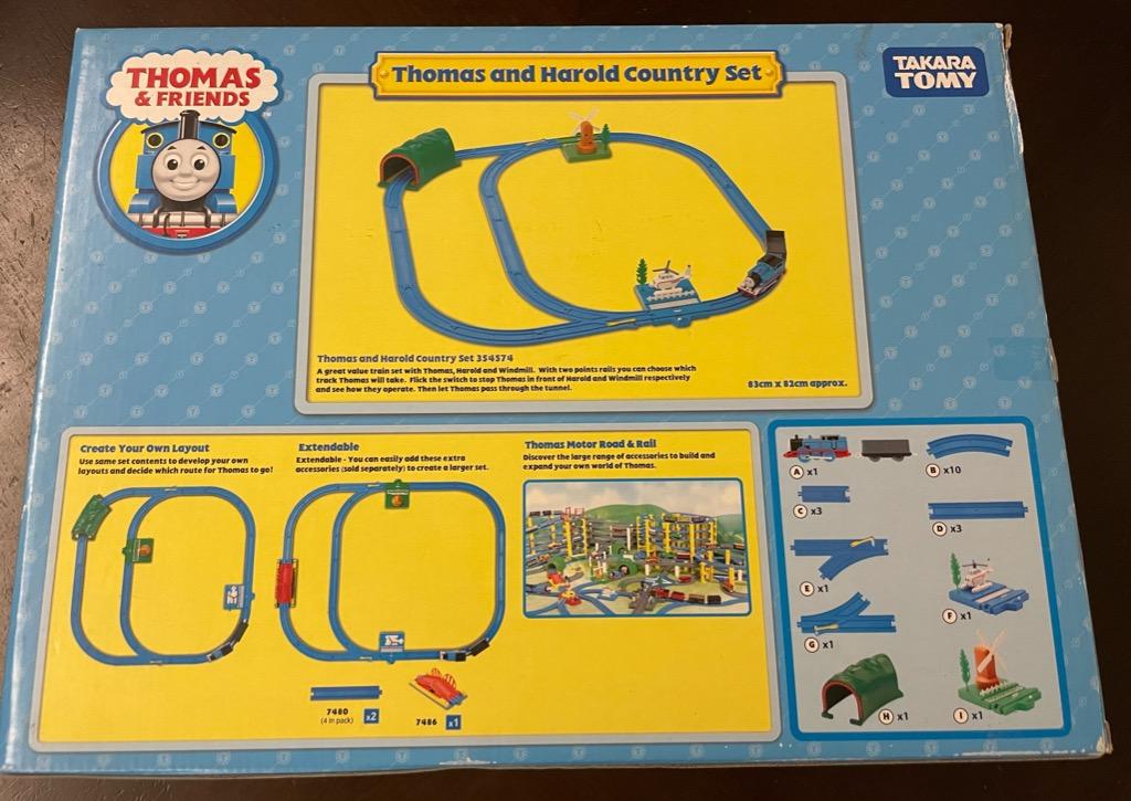 Thomas & Friends 湯瑪士小火車 Thomas and Harold Country Set, 興趣及遊戲, 玩具 & 遊戲類 ...