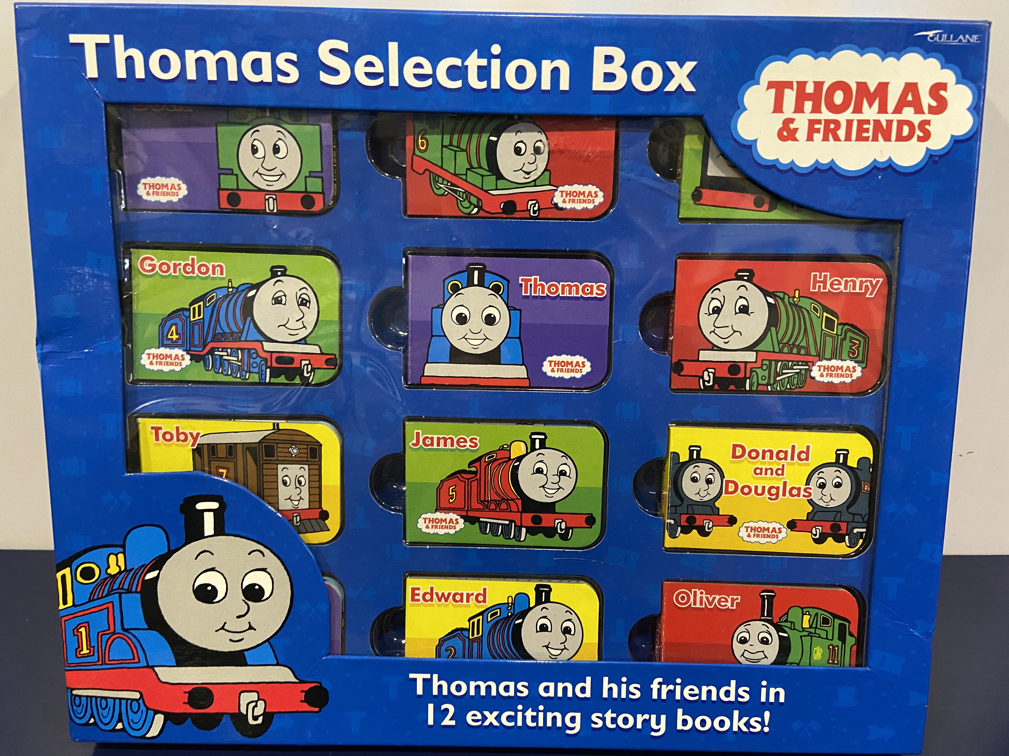 Thomas Selection Box GULLANE THOMAS & FRIENDS Duck Percy diesal Gordon ...