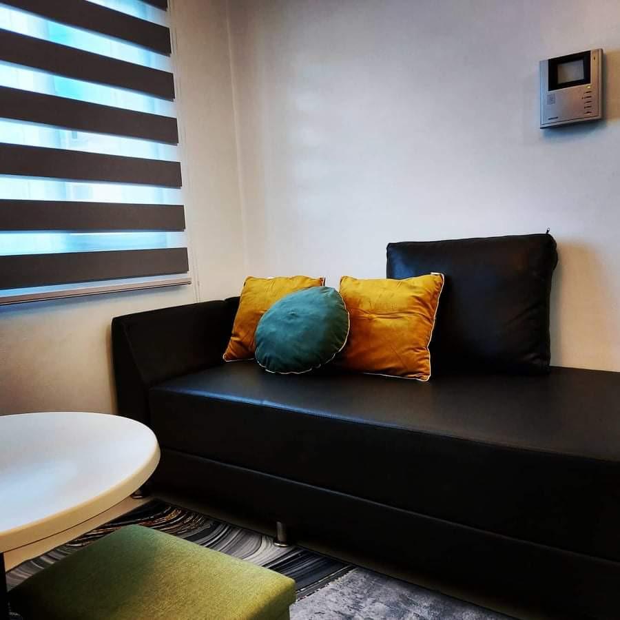 Three-seater sofa with one arm rest, Furniture & Home Living, Furniture ...