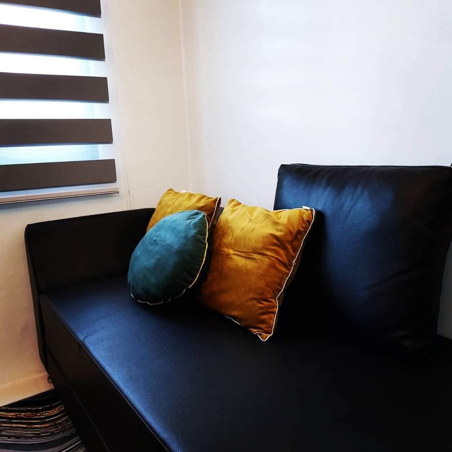 Three-seater sofa with one arm rest, Furniture & Home Living, Furniture ...