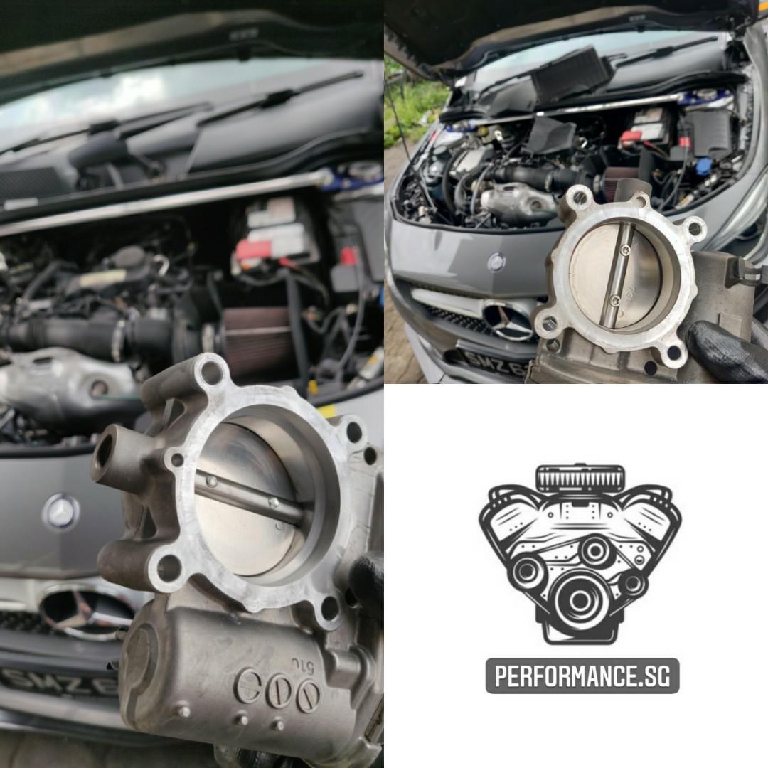 Throttle body porting and polishing w204 w207 w212 x156 x253 w213 w117 ...