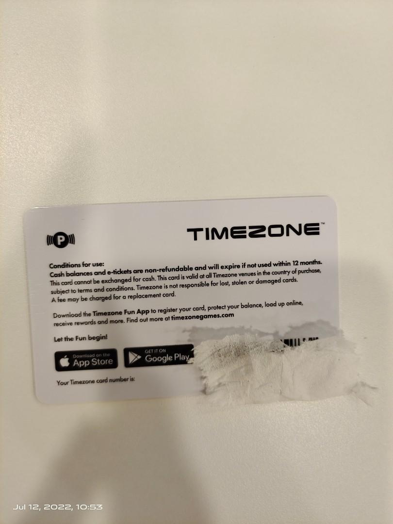TIMEZONE WELCOME CARD, Hobbies & Toys, Toys & Games on Carousell