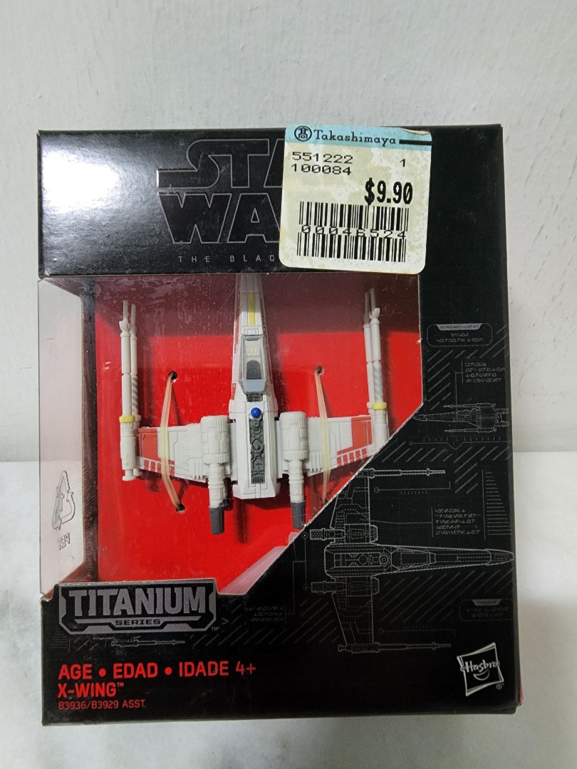 Titanium Starwars Black Series X-Wing, Hobbies & Toys, Toys & Games on ...