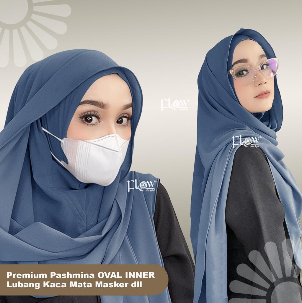 Tudung Hijab with Ninja Inner and Earloops, Women's Fashion, Muslimah ...