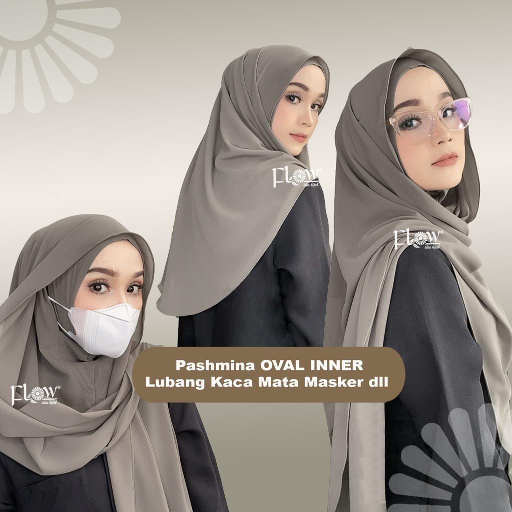 Tudung Hijab with Ninja Inner and Earloops, Women's Fashion, Muslimah ...