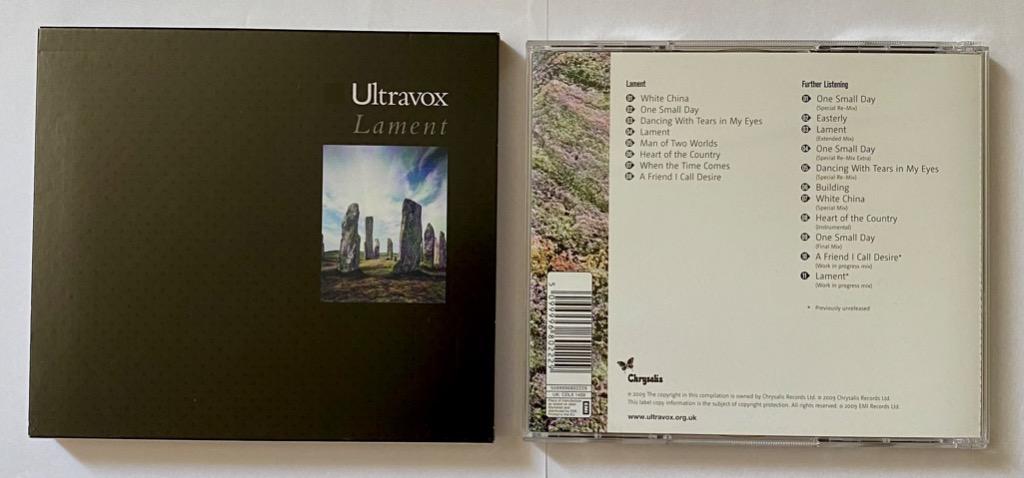 Ultravox Remastered Definitive Edition CDs - Lament & U-Vox, Hobbies ...