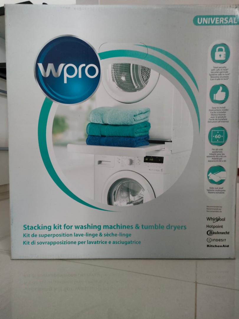 Universal Stacking Kit w drawer for Washing machines & dryers, TV ...