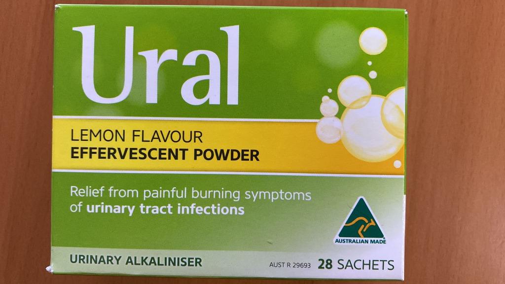 Ural Effervescent Powder, Health & Nutrition, Health Supplements ...