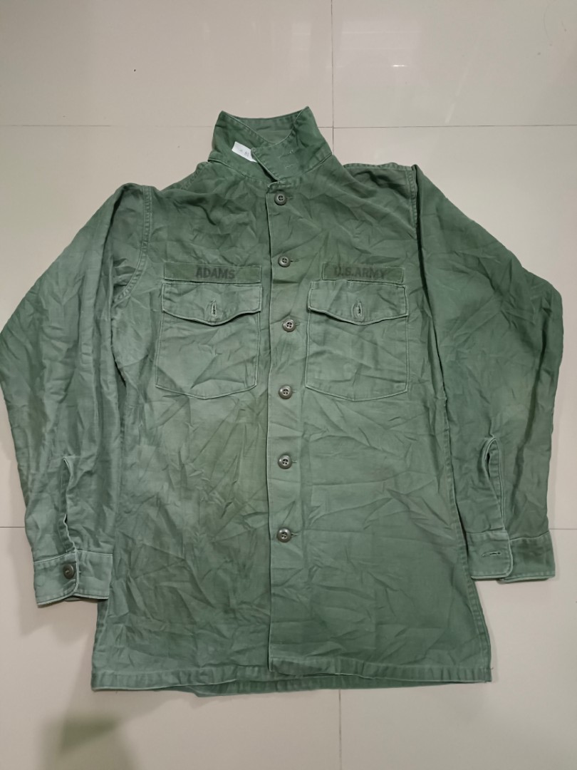 US ARMY Fatigue uniform, Men's Fashion, Tops & Sets, Tshirts & Polo ...