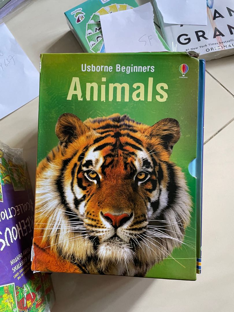 Usborne beginners animals box set, 興趣及遊戲, 書本 & 文具, 小說 & 故事書 - Carousell