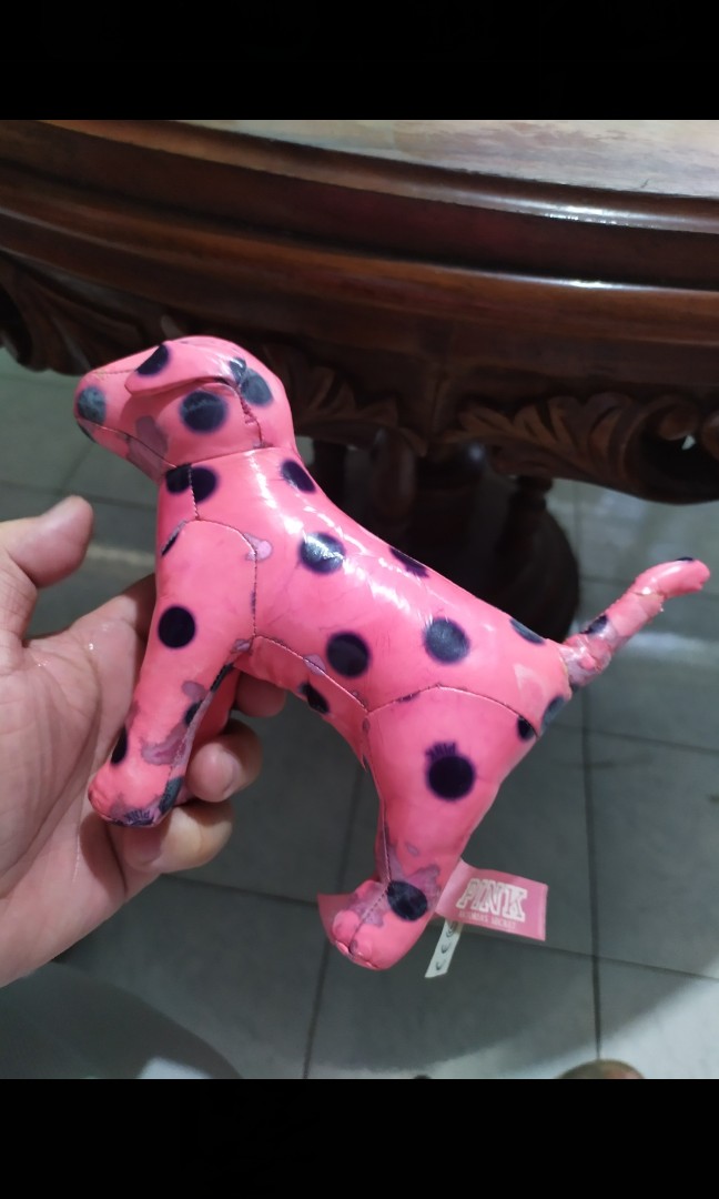 Victoria secret dog pink, Hobbies & Toys, Toys & Games on Carousell