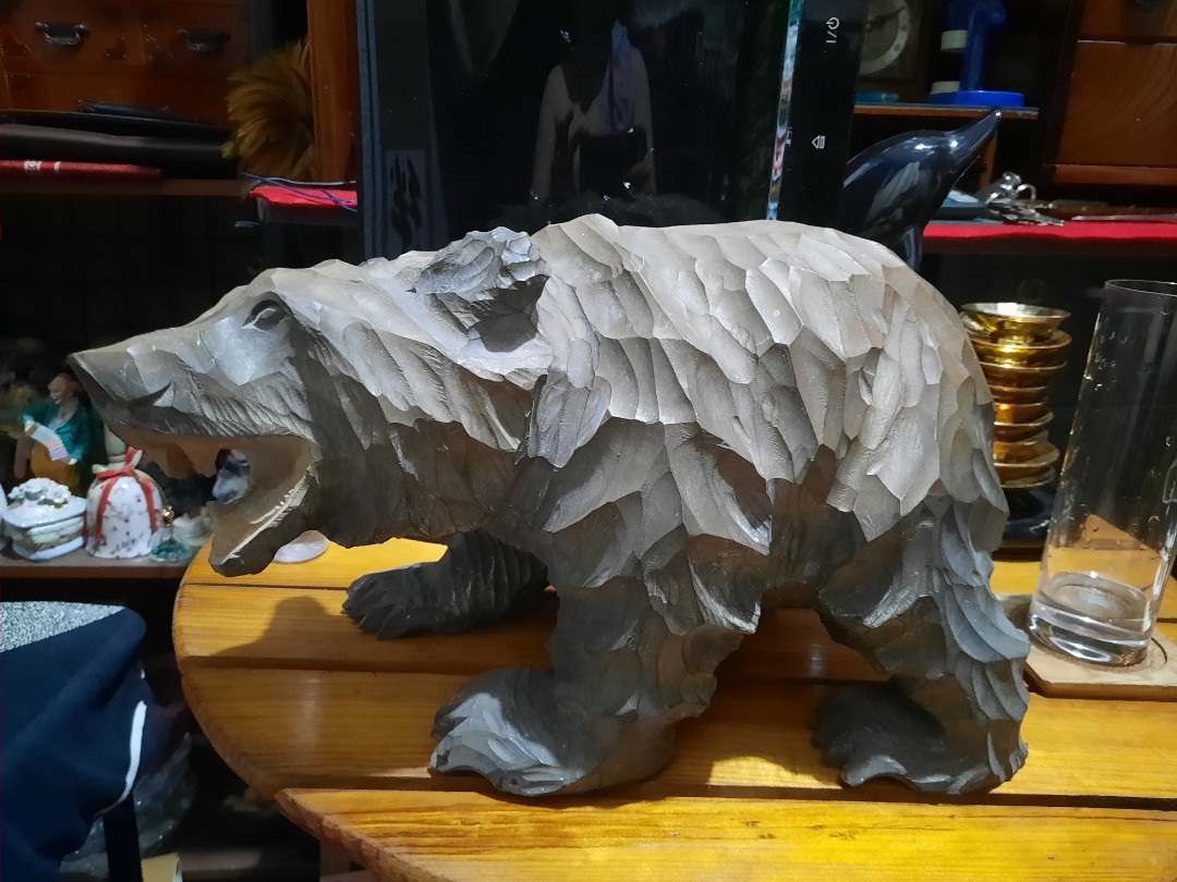 Vintage bear display, Hobbies & Toys, Memorabilia & Collectibles ...