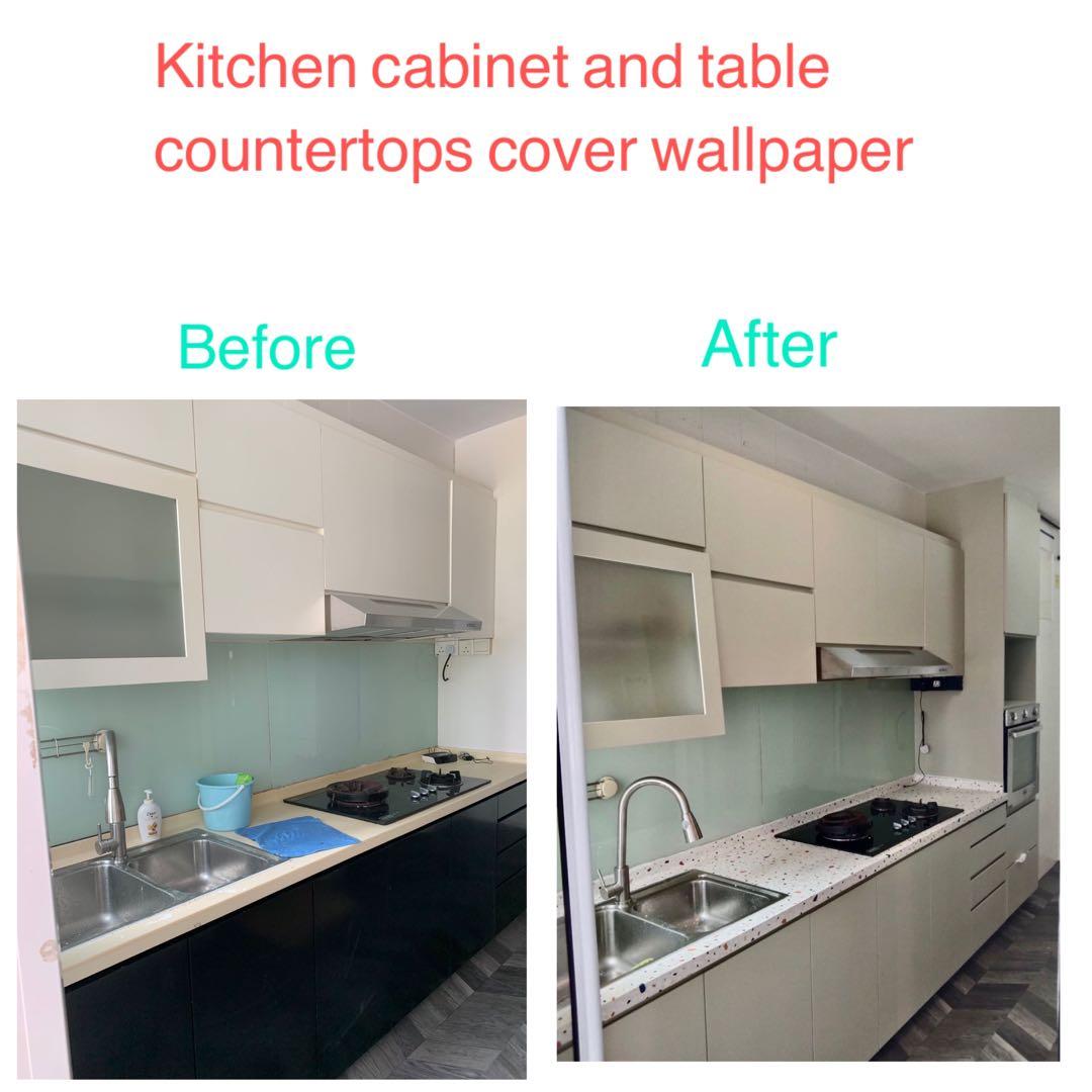 Wardrobe and tile wall kitchen cabinet kitchen tiles wall table ...