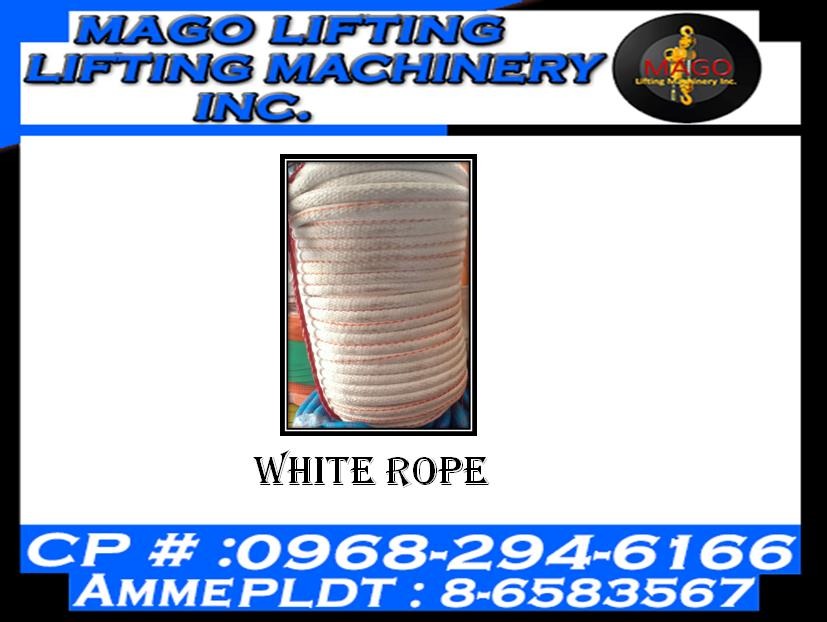 WHITE LIFTING ROPE, Commercial & Industrial, Construction Tools ...