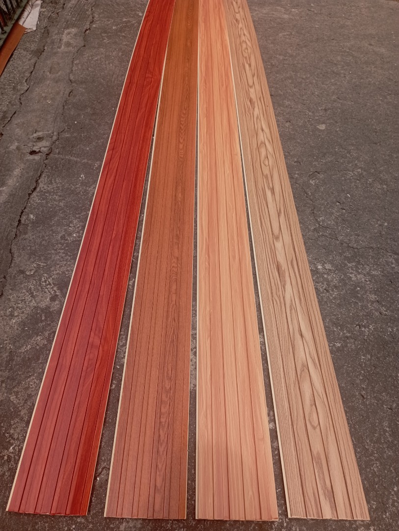 Wpc Wall Cadling Fluted Panel, Furniture & Home Living, Home Decor ...