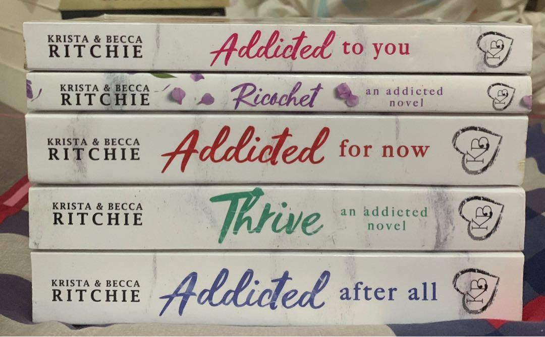 wts lfb SET addicted series by krista and becca ritchie addicted to you ...