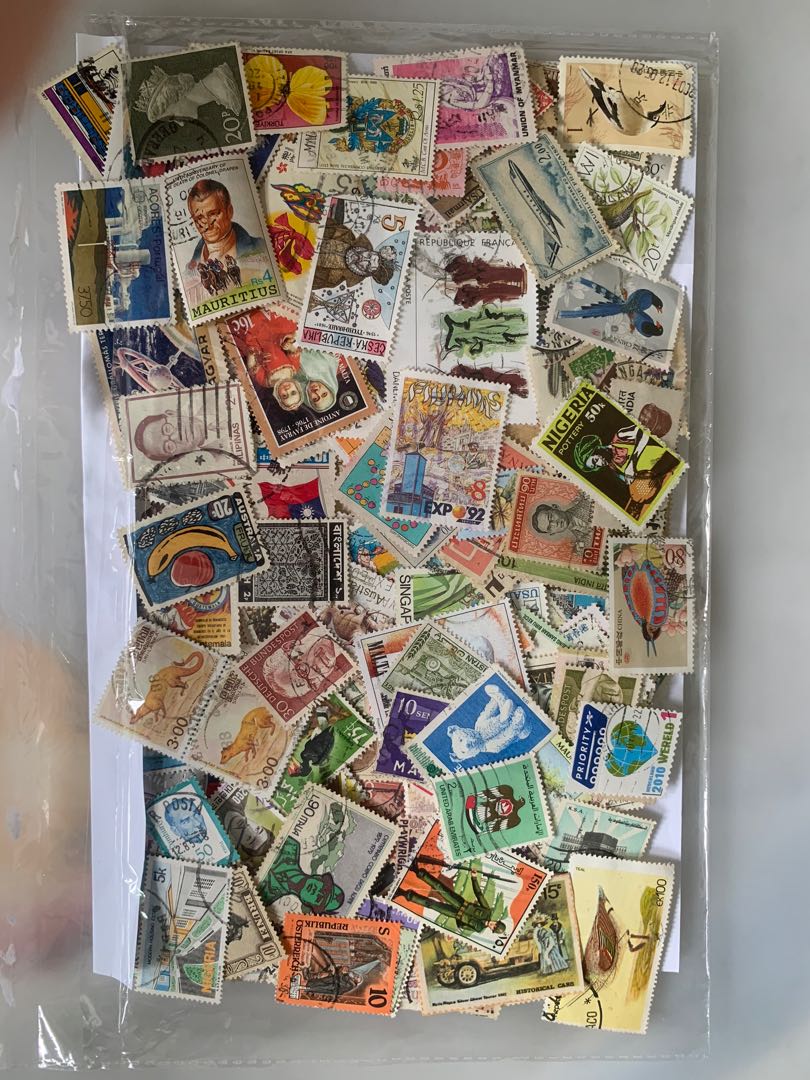 1000 postage stamps, not CTO, Hobbies & Toys, Memorabilia ...