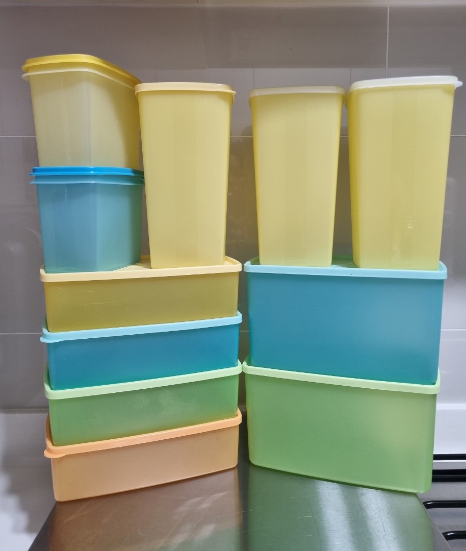 Set of 11 Tupperware brand container for $30, Furniture & Home Living ...