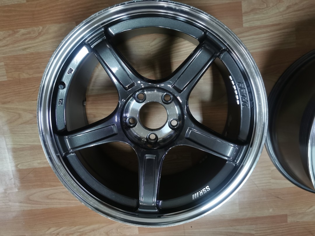 18" rims SSR GTX03, Car Accessories, Tyres & Rims on Carousell