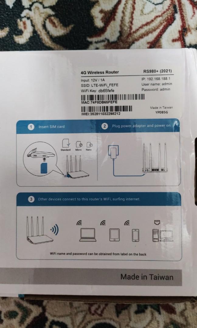 4G Router(Mod Router), Mobile Phones & Gadgets, Other Gadgets on Carousell