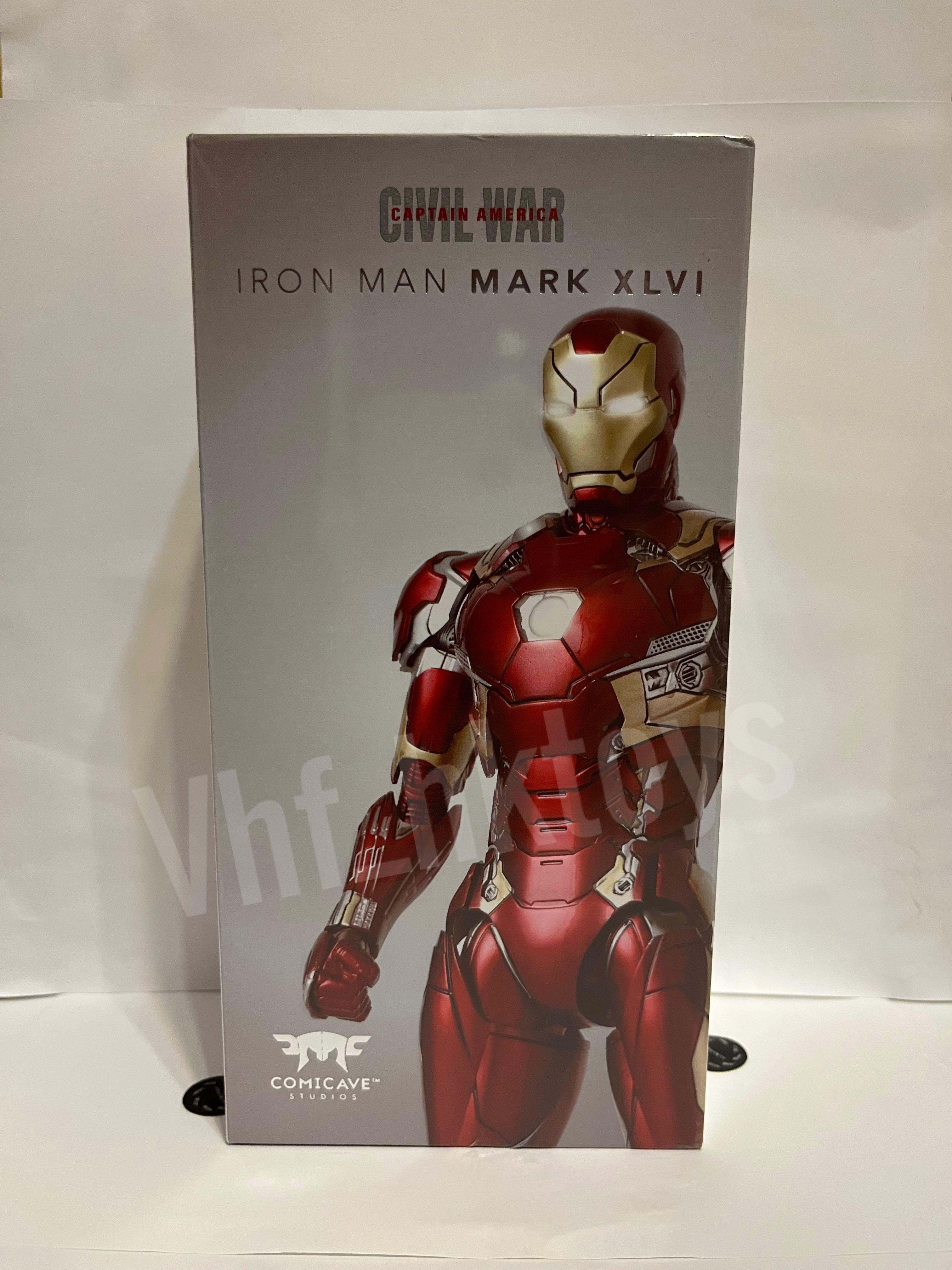 [現貨] Comicave 1/12 Iron Man MK46 合金可動模型, 興趣及遊戲, 玩具 & 遊戲類 - Carousell