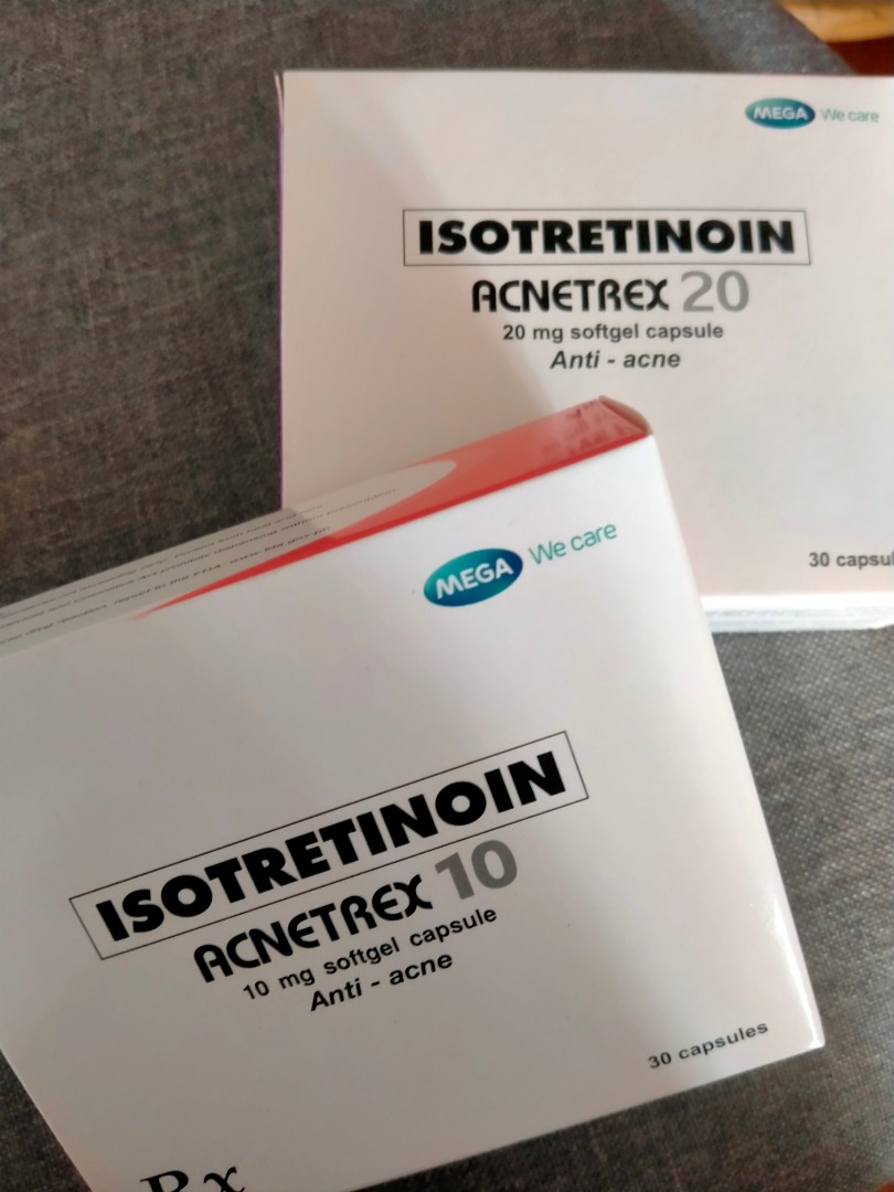 ACNETREX 20mg, Beauty & Personal Care, Face, Face Care on Carousell