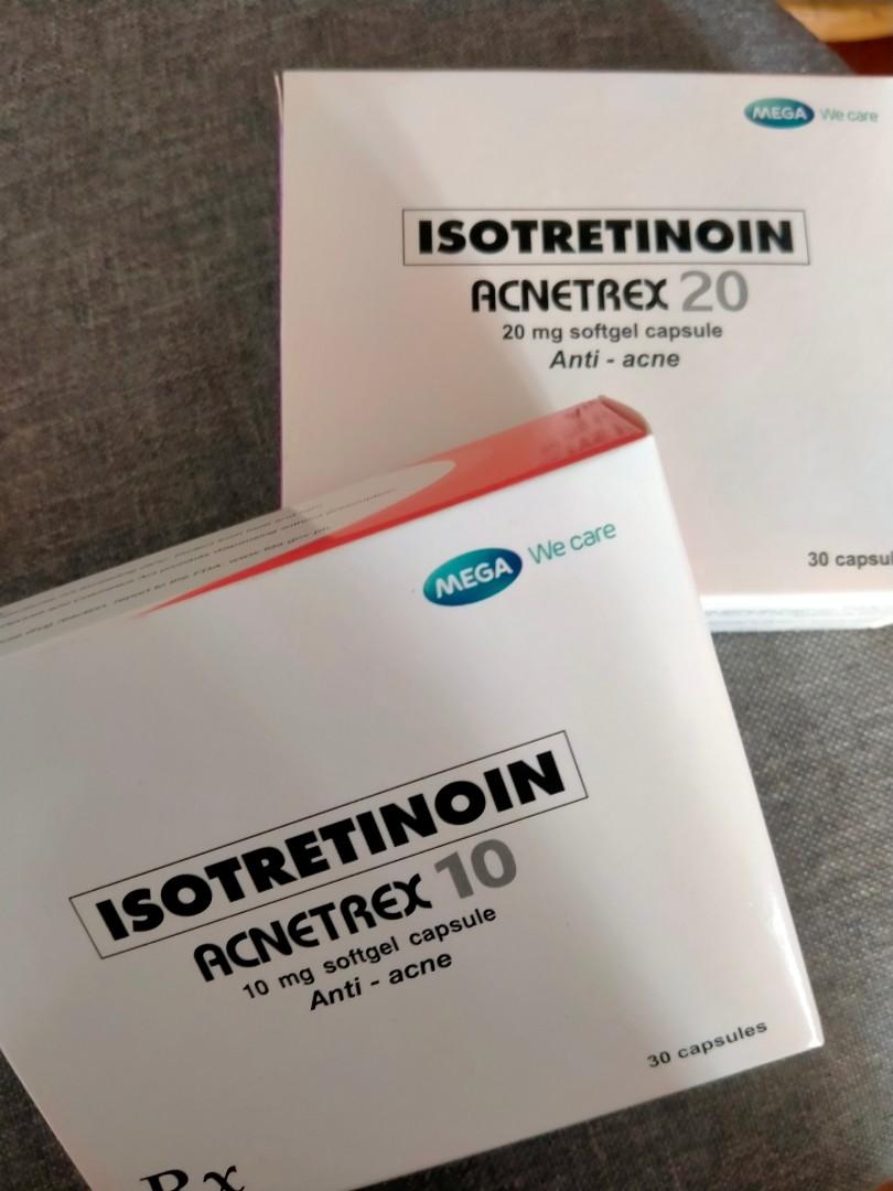 ACNETREX 20mg, Beauty & Personal Care, Face, Face Care on Carousell