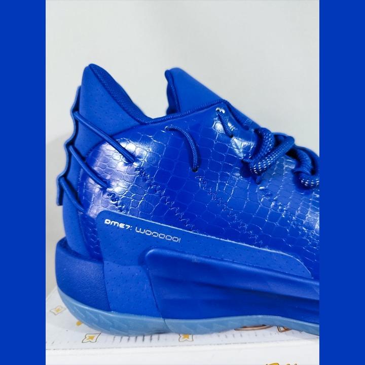 Adidas Dame 7 Ric Flair [Royal Blue] 100% Authentic, Men's Fashion ...
