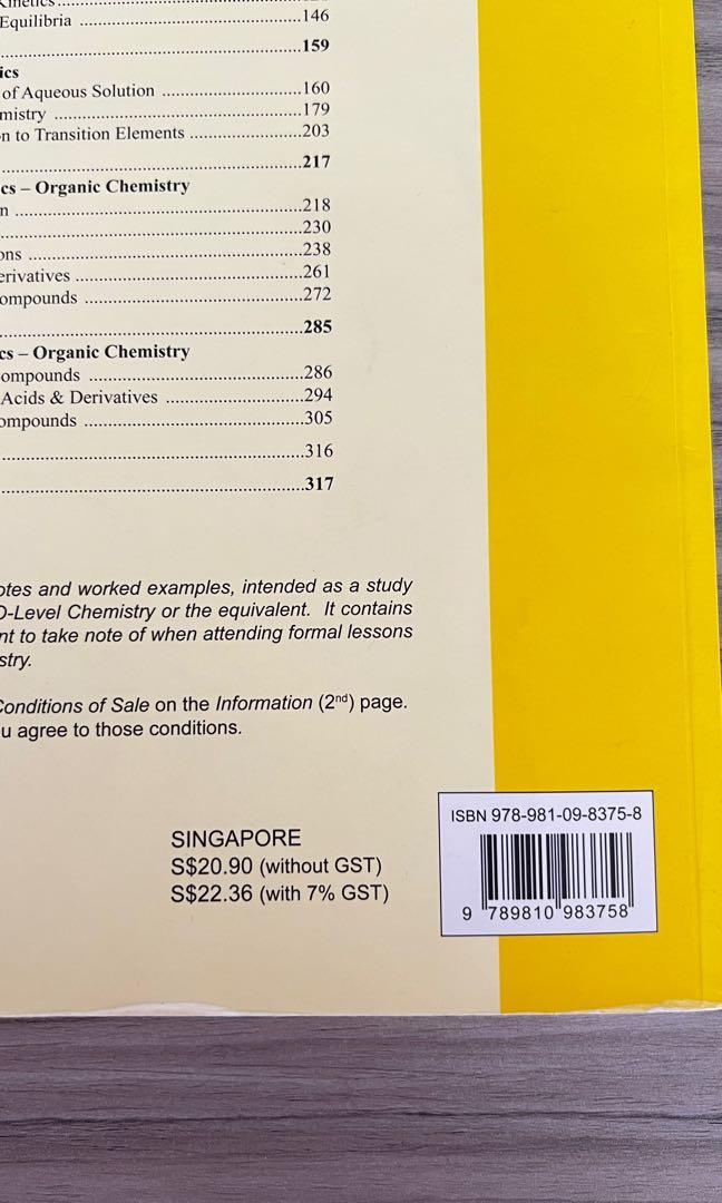 H2 CHEM ALEVEL STUDY GUIDE, Hobbies & Toys, Books & Magazines ...