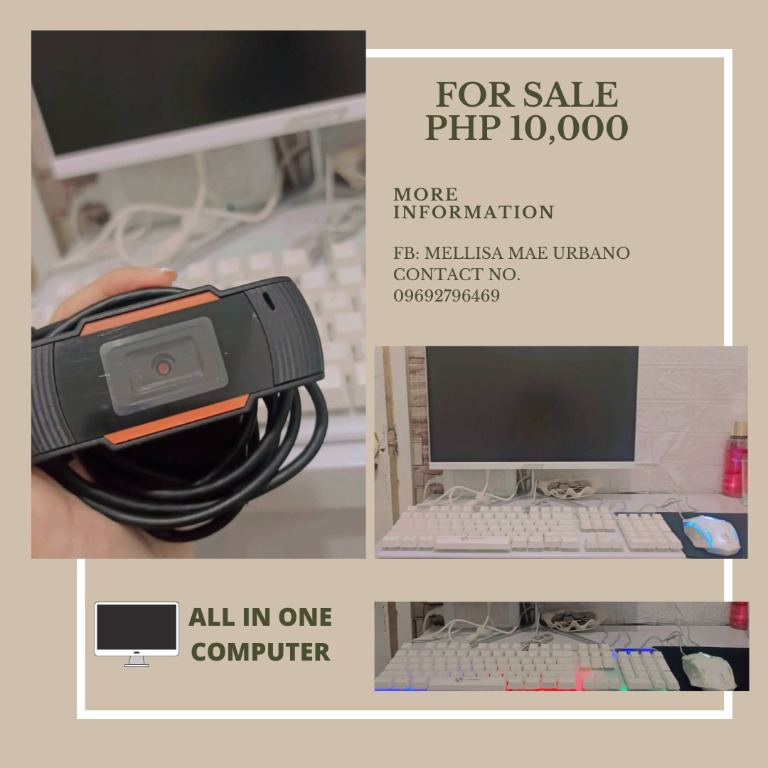 All in one computer set - only for school stuffs., Computers & Tech ...