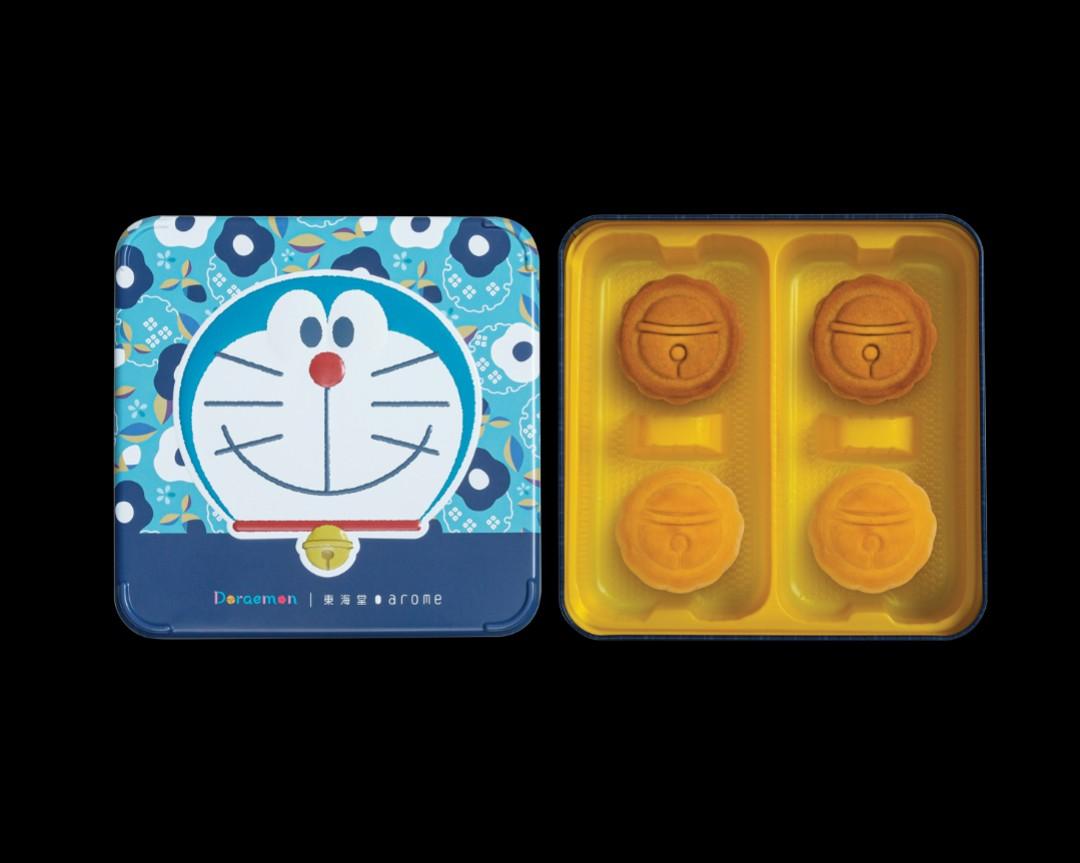 Arome Bakery Doraemon Red Bean Custard Mooncake HK Daigou, Food ...