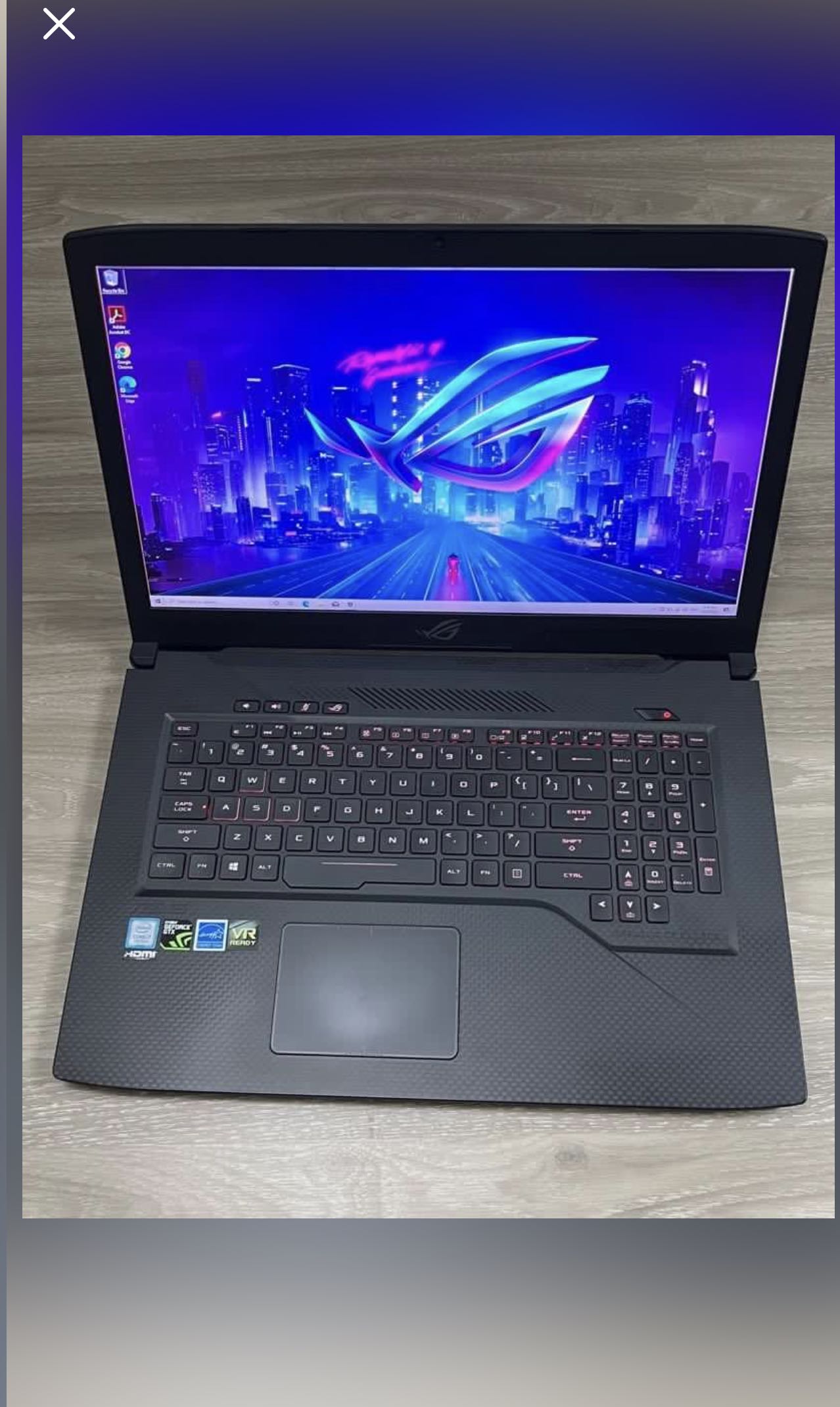Asus Rog gaming laptop i7-7700u, Computers & Tech, Laptops & Notebooks ...
