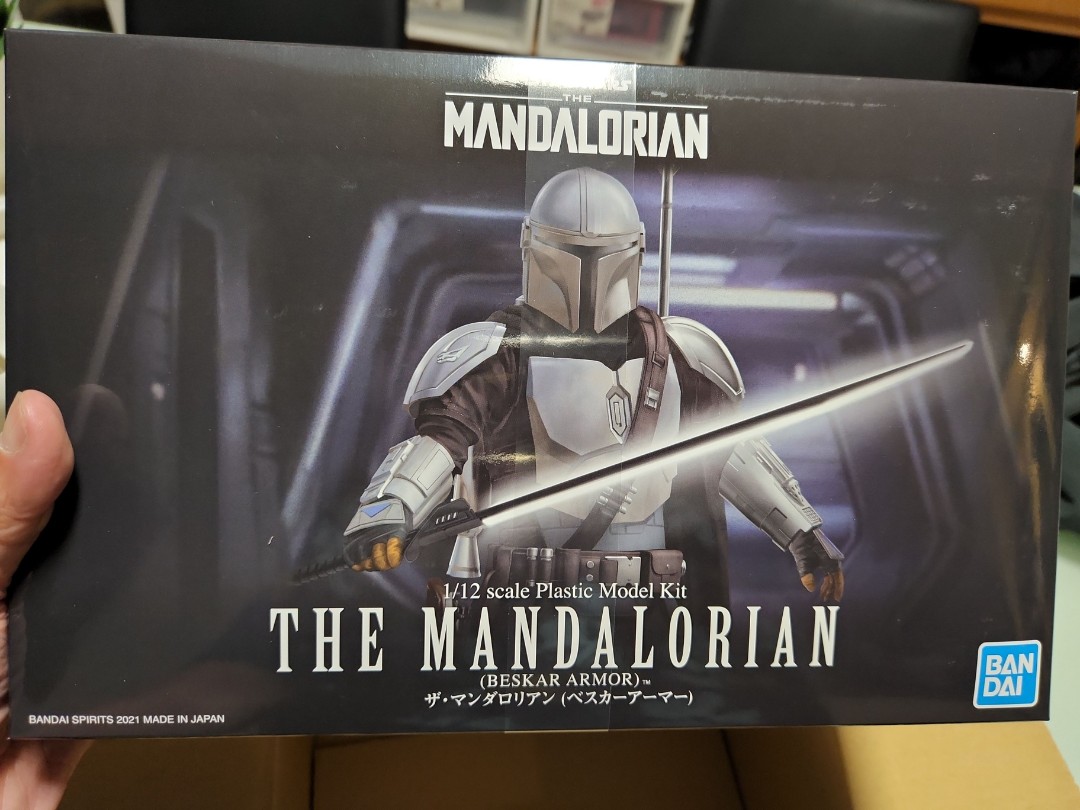 Bandai 1/12 scale The Mandalorian model kit, Hobbies & Toys, Toys ...