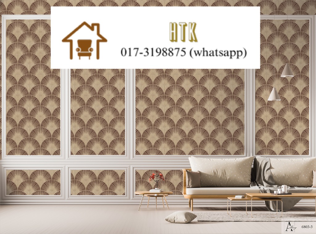 Bandar Botanic Wallpaper HTK 017-319 8875 WhatApps Kertas Dinding ...