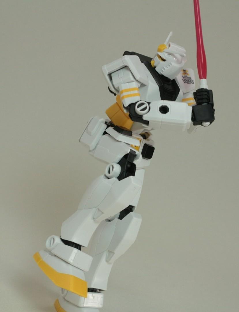 Baseball X GUNDAM crossover hg RX-78-2 Gundam HAWKS Ver High grade UC ...